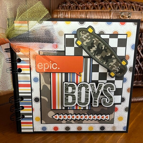 Chipboard Album - Etsy