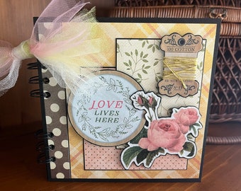 Life is Better With a Cat completed Mini Scrapbook Album - Etsy