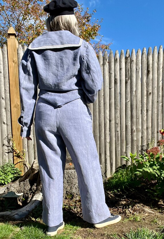 Marine Nationale linen uniform ultra rare French Navy… - Gem
