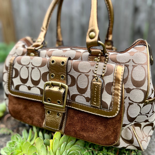 Coach Satchel - Etsy