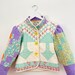 Vintage Tree of Life Quilt Jacket: Cropped Prairie Style, S/M - Etsy