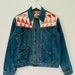 Upcycled Vintage Denim Jacket With Vintage Quilt Block Patches - Etsy