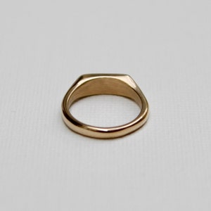 Gold Signet Ring - Etsy