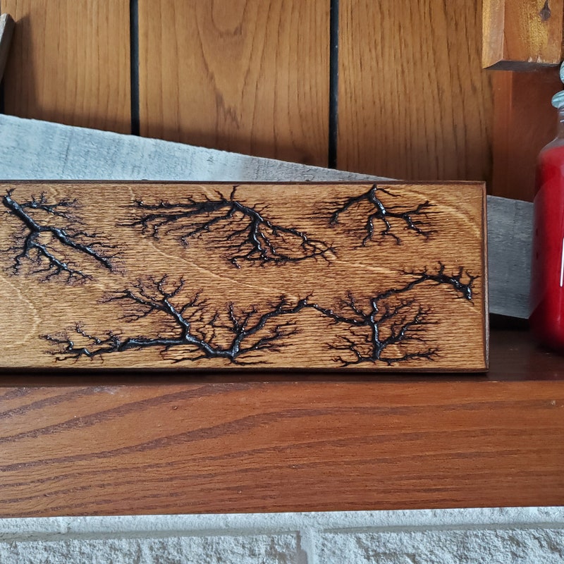 Electrocuted Wood - Etsy