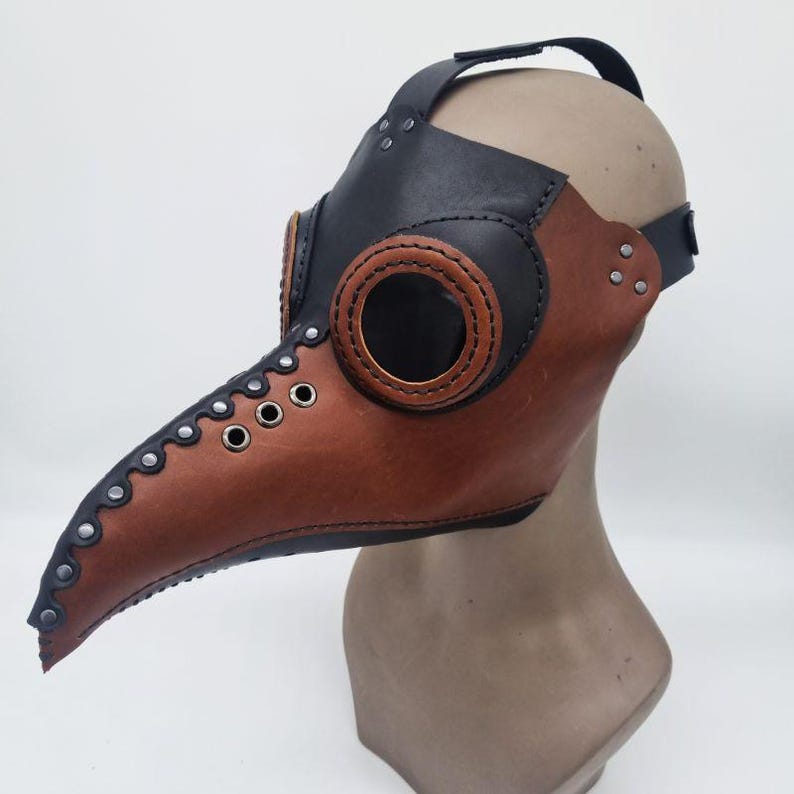 Big Plague Doctor Alchemist Mask - Etsy