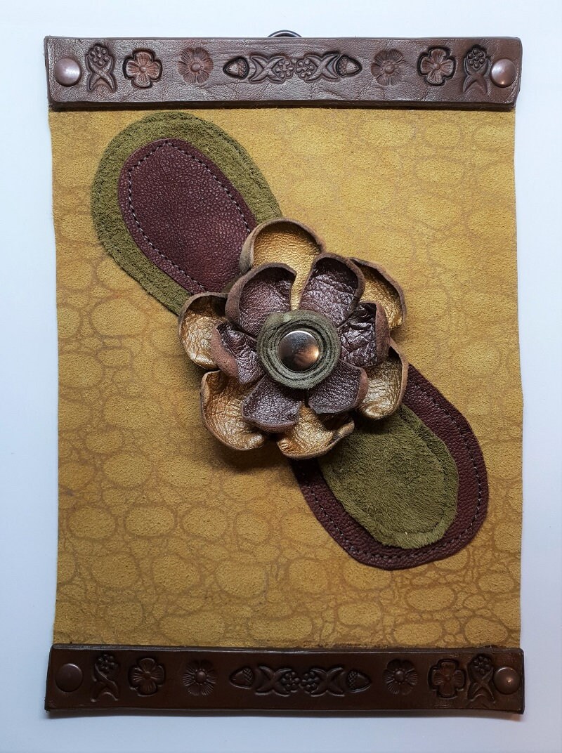 Leather Wall Art Home Decor - Etsy