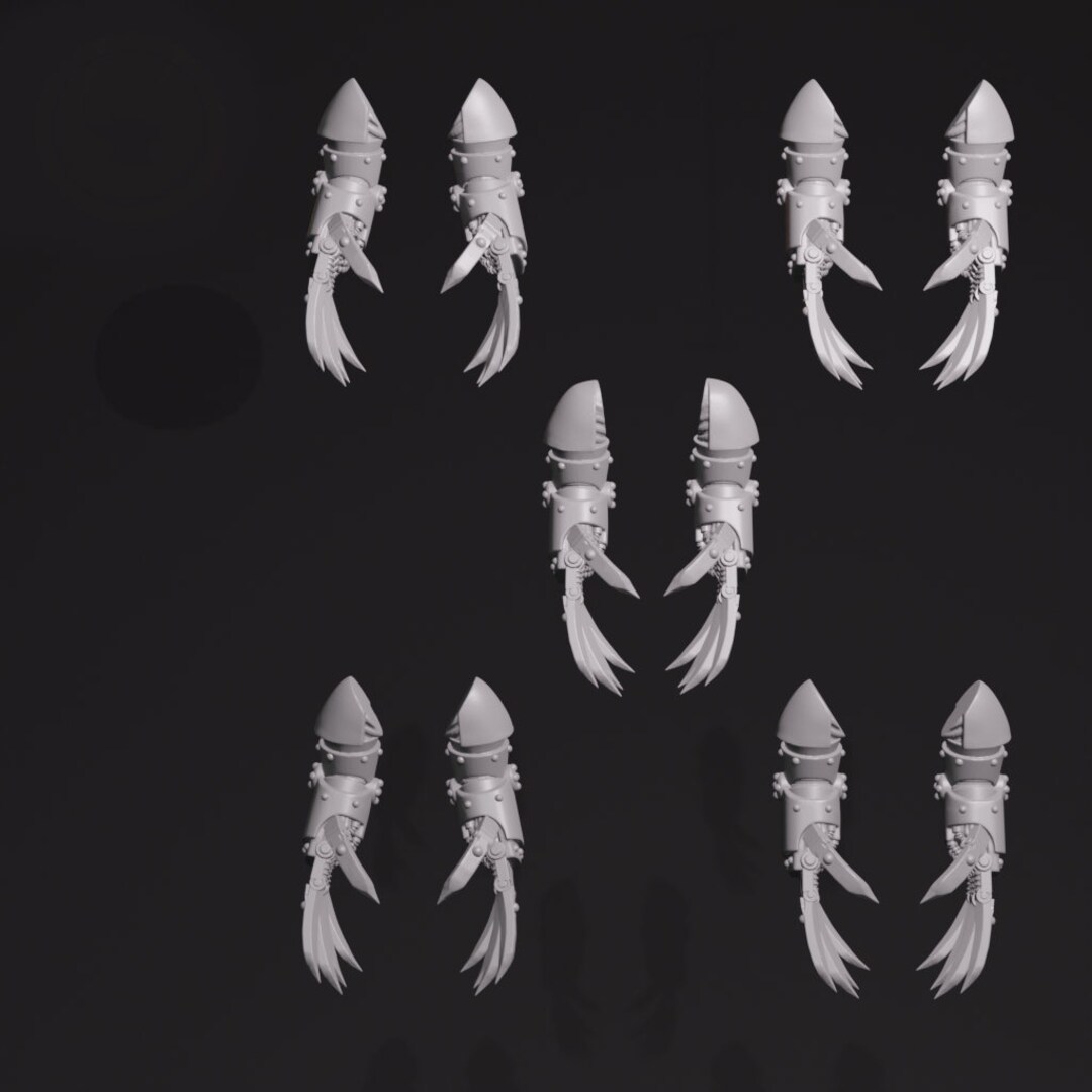 M2 Power Claws X 10 Helforged Miniatures - Etsy