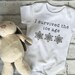 I Survived the Ice Age Baby Vest. IVF Baby Vest. Personalised - Etsy