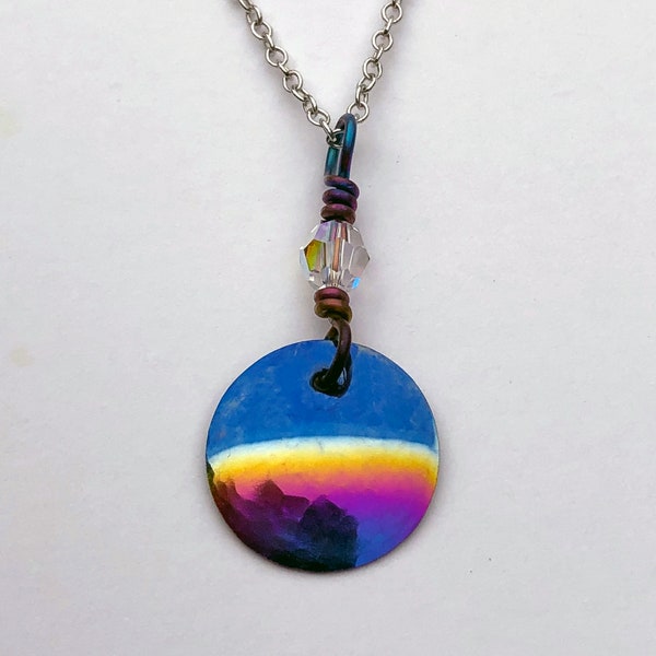 Niobium Necklace - Etsy