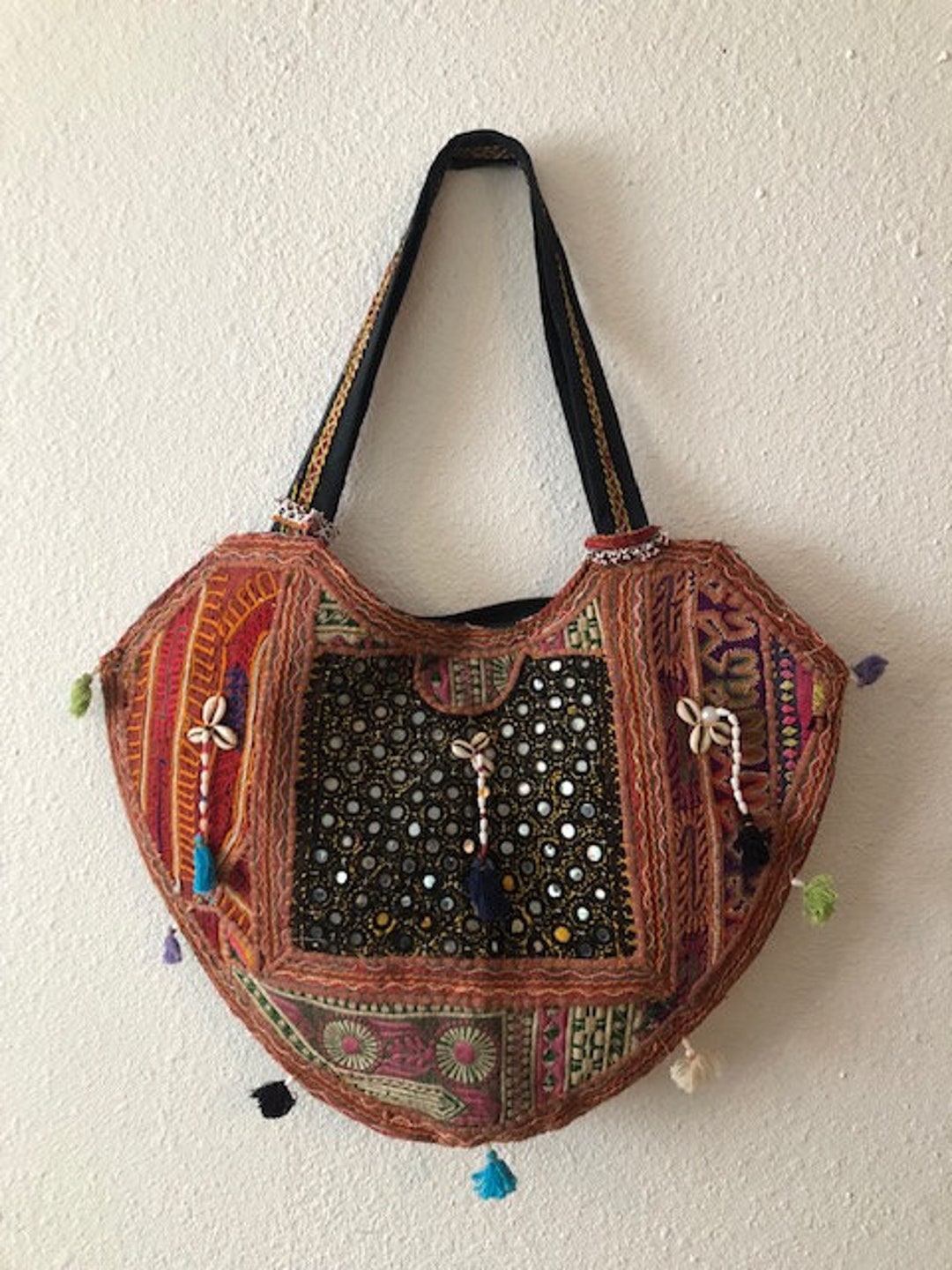 Indian Sari Tote Bag is Made From Antique Sari's. It is Two Sided. and ...