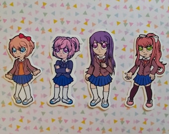 Yuri Ddlc Sticker - Etsy