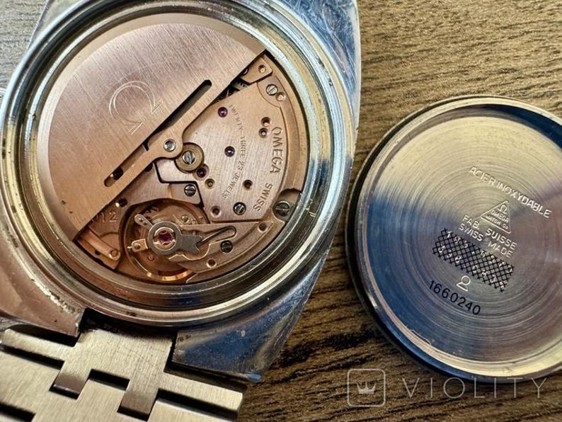 Vintage Omega Seamaster Automatic Watch Ref. 166.0240 - Serviced 1974 ...