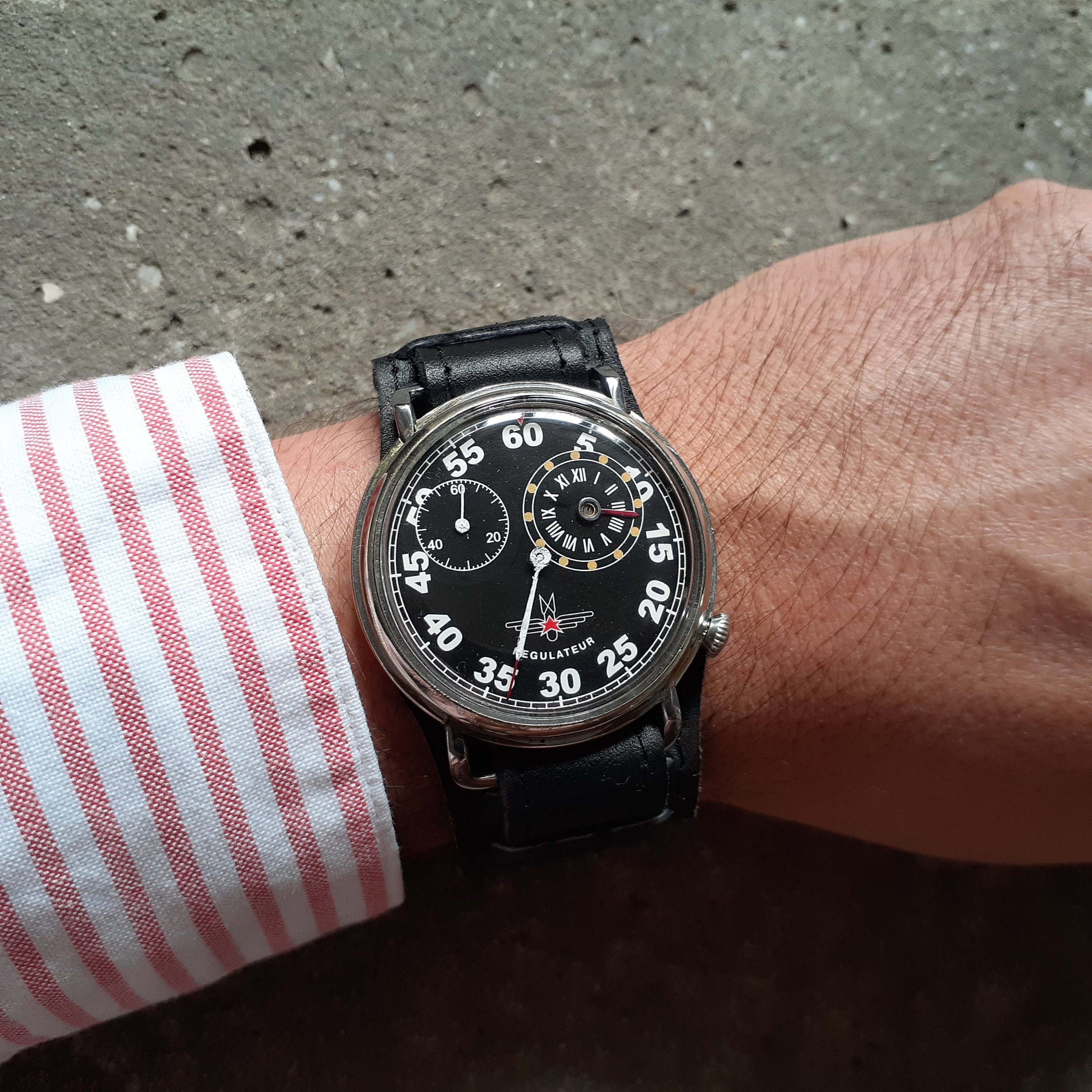 Rare Watch régulateur Soviet Watch Vintage | Etsy