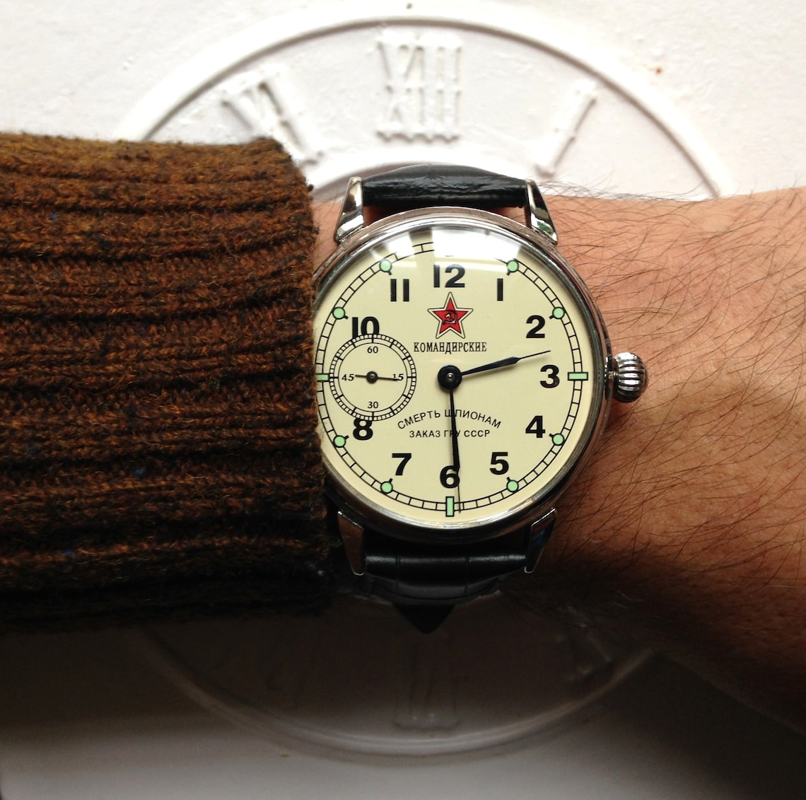 Soviet Watch molnija death to Spies | Etsy