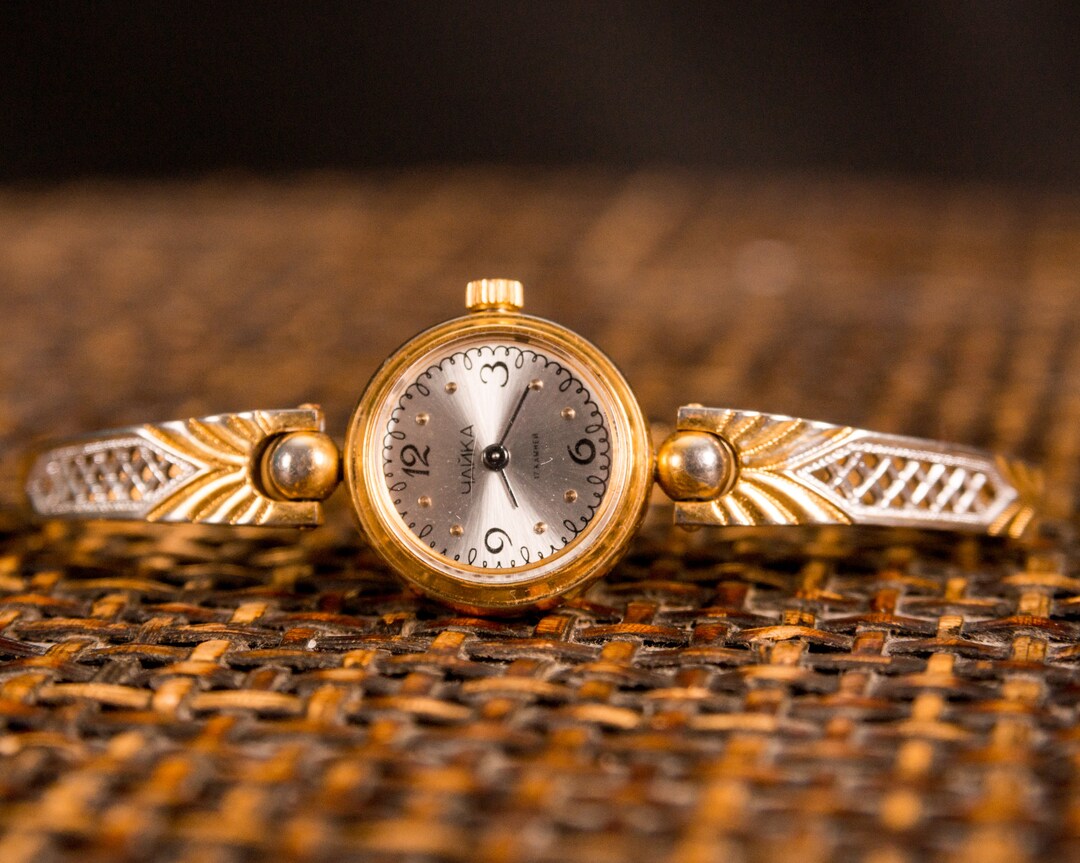 Soviet Watch chaika With Beautiful Bracelet - Etsy