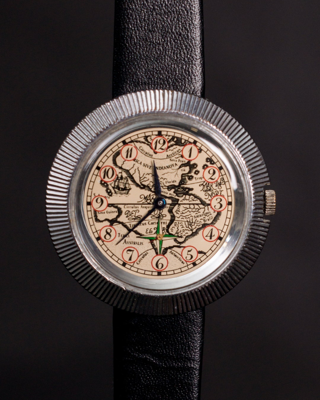 Soviet Watch "old Map", Ukraine Watch,vintage Watch ,world Map Watch ...