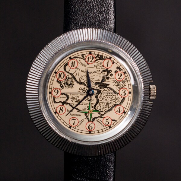 World Map Watch - Etsy