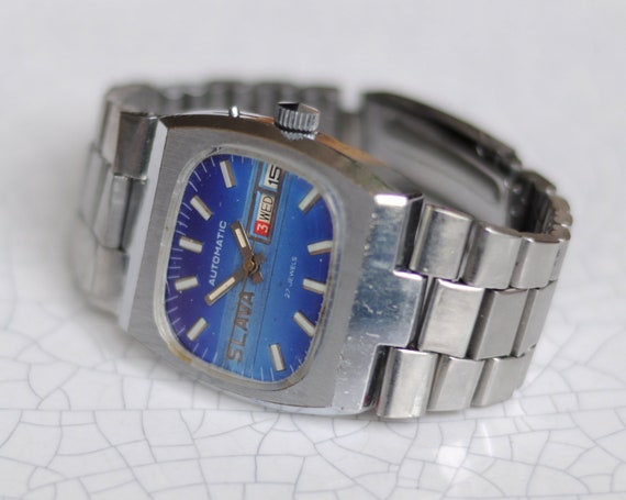 Soviet watch "Slava" , automatic watch , Vintage Wat… - Gem