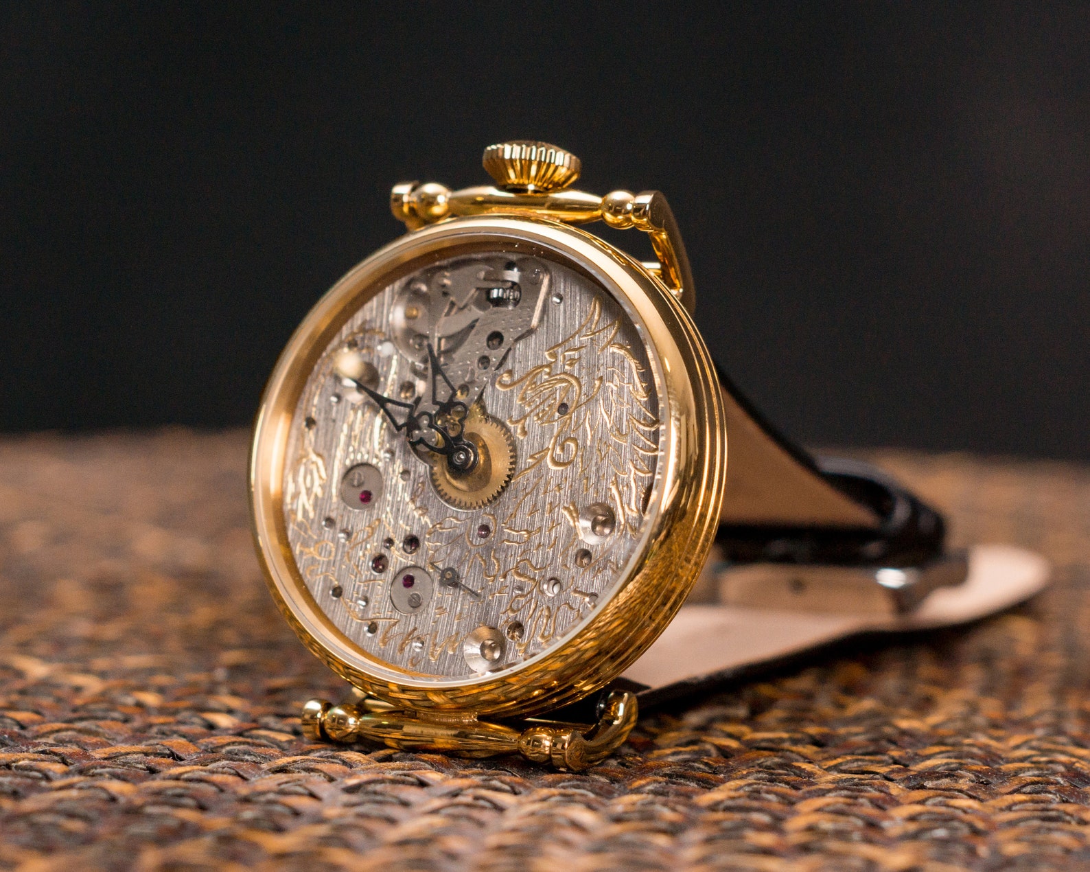 Soviet Watch "molnija"- Dragon Watch, Engraved Watch, Personalized ...