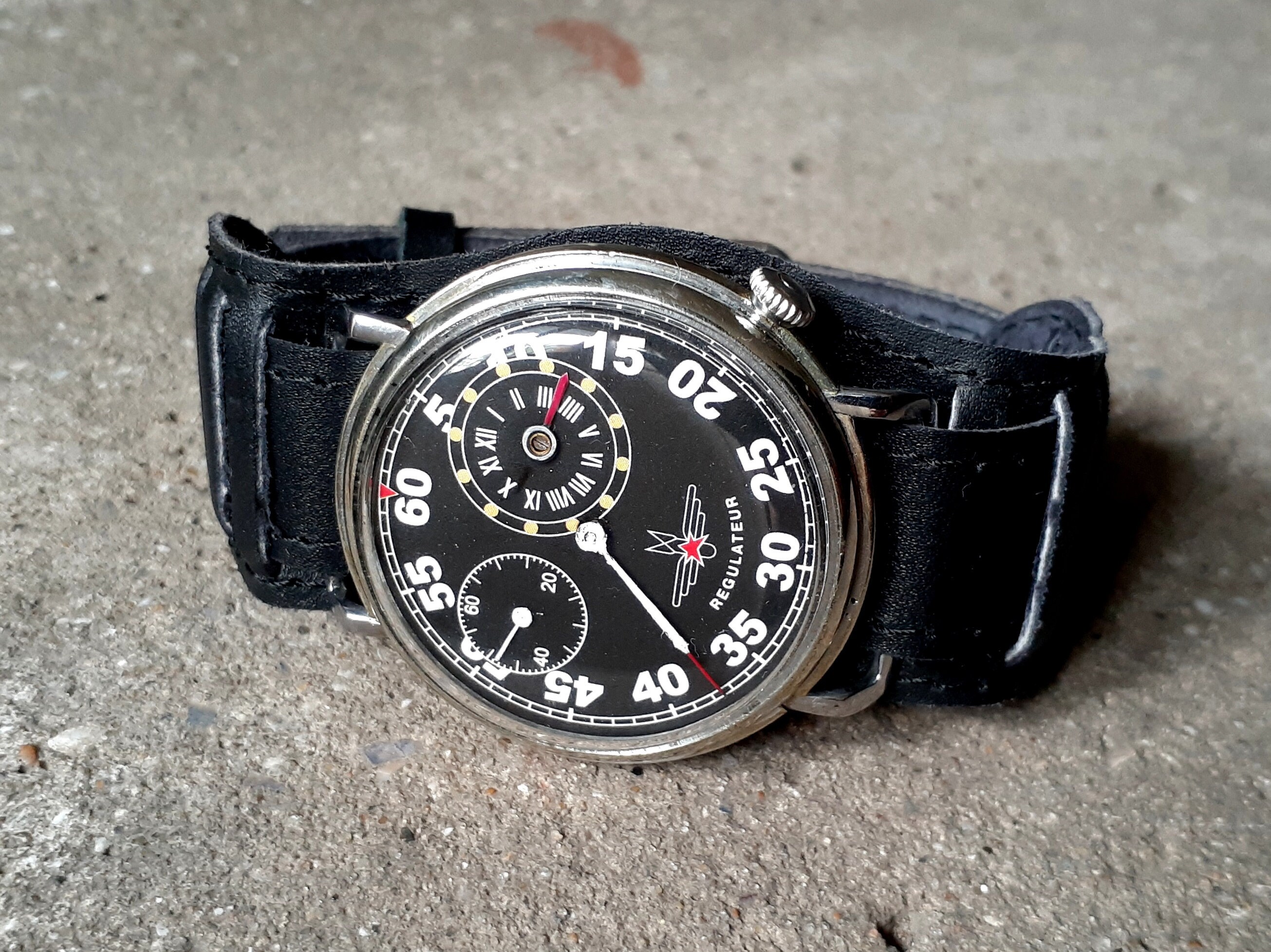 Rare Watch régulateur Soviet Watch Vintage | Etsy