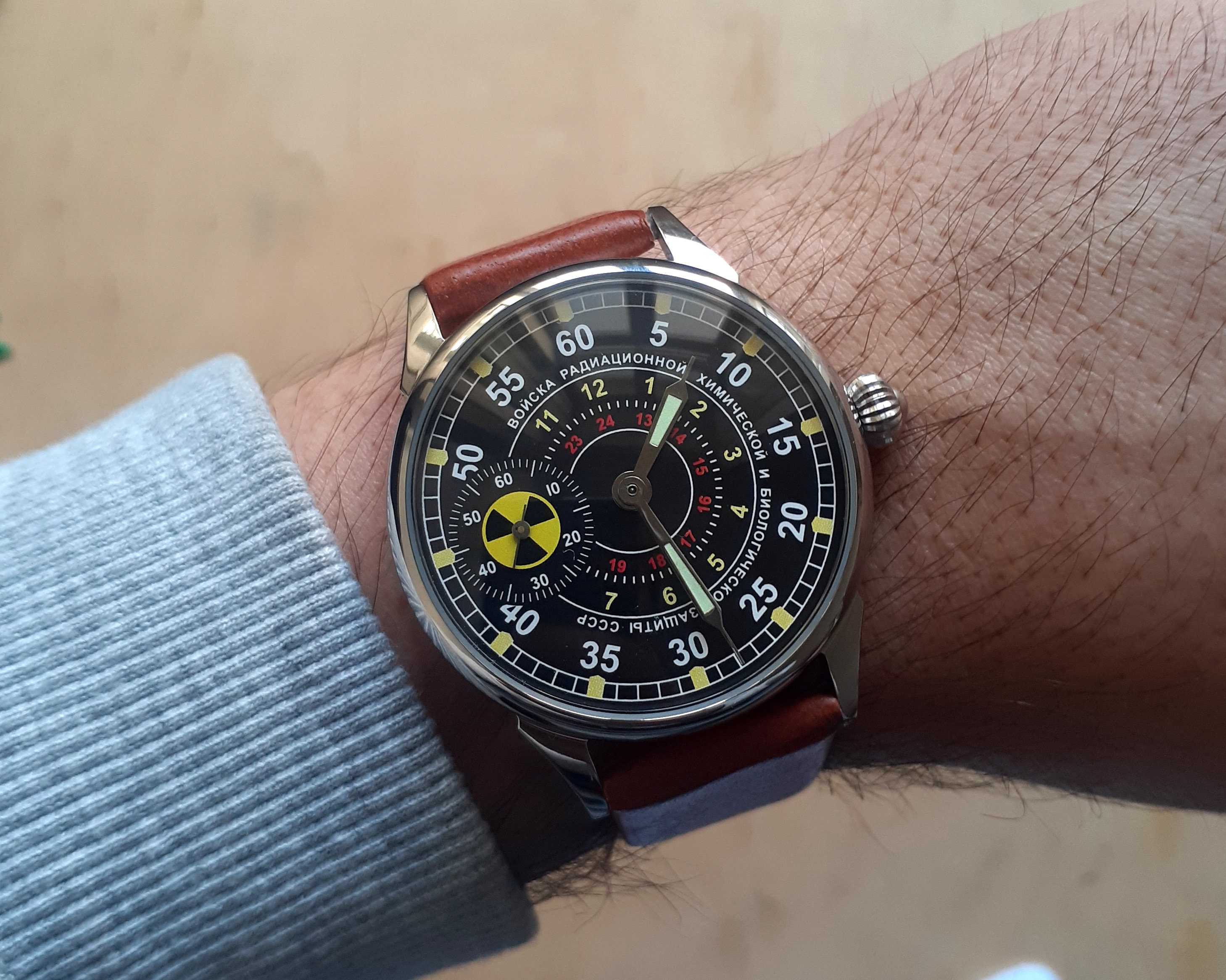 Soviet Watch molnija troops of Radiation | Etsy