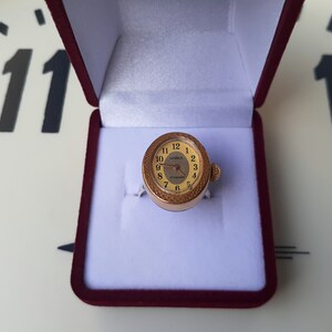 Ring Watch "chaika", Vintage Ring Watch ,soviet Watch, Ladies Watch ...