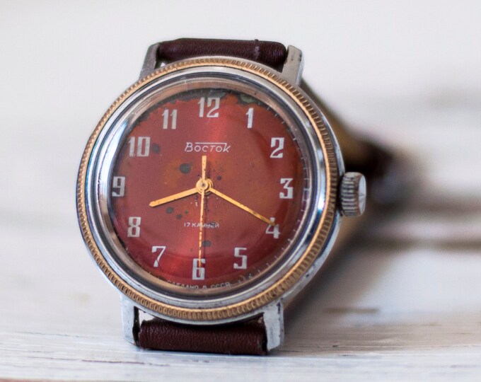 Russian Watch Soviet Watch Men Watch Mechanical Watch Ussr - Etsy