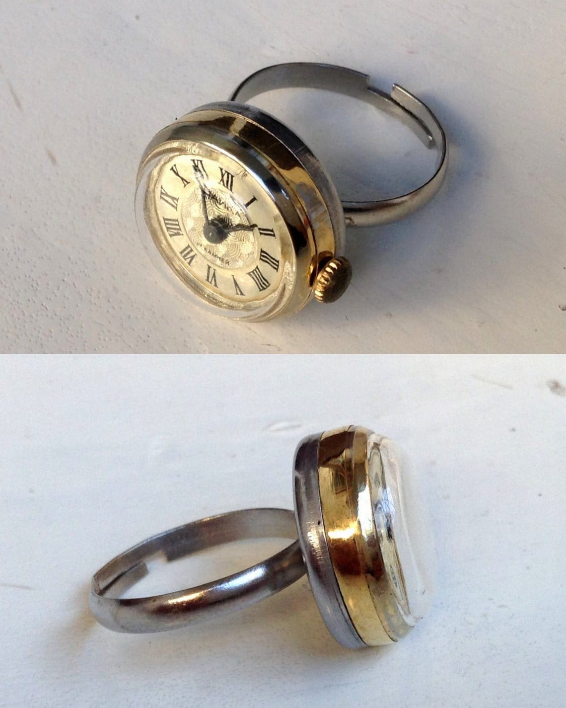 Vintage Watch Ring "chaika", Ring Watch ,soviet Watch, Ladies Watch ...