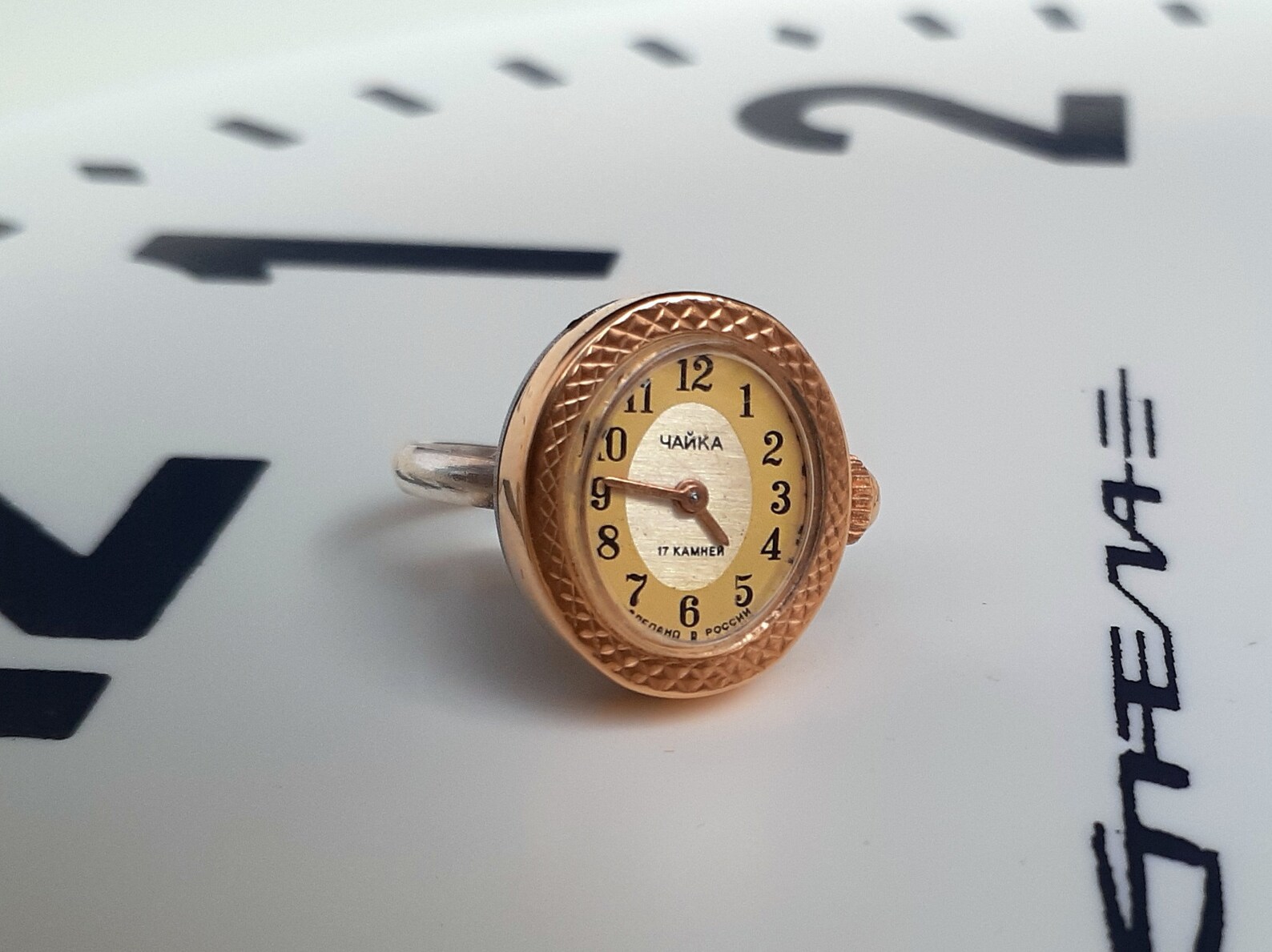 Ring Watch "chaika", Vintage Ring Watch ,soviet Watch, Ladies Watch ...