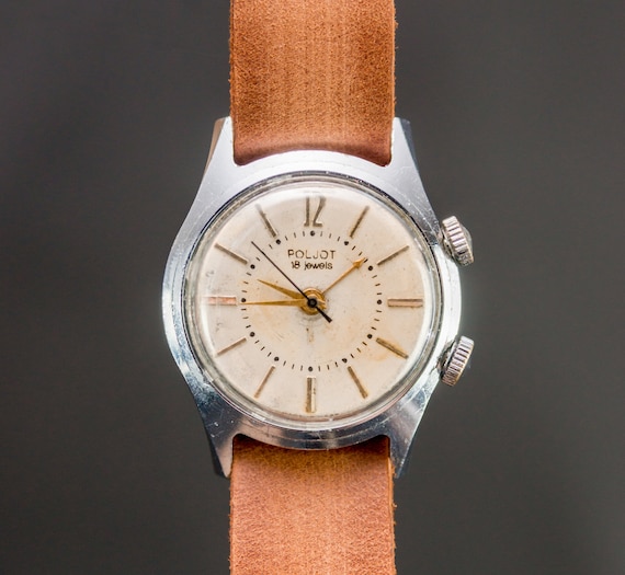 Vintage watch with signal, Alarm watch "Poljot" , Sov… - Gem