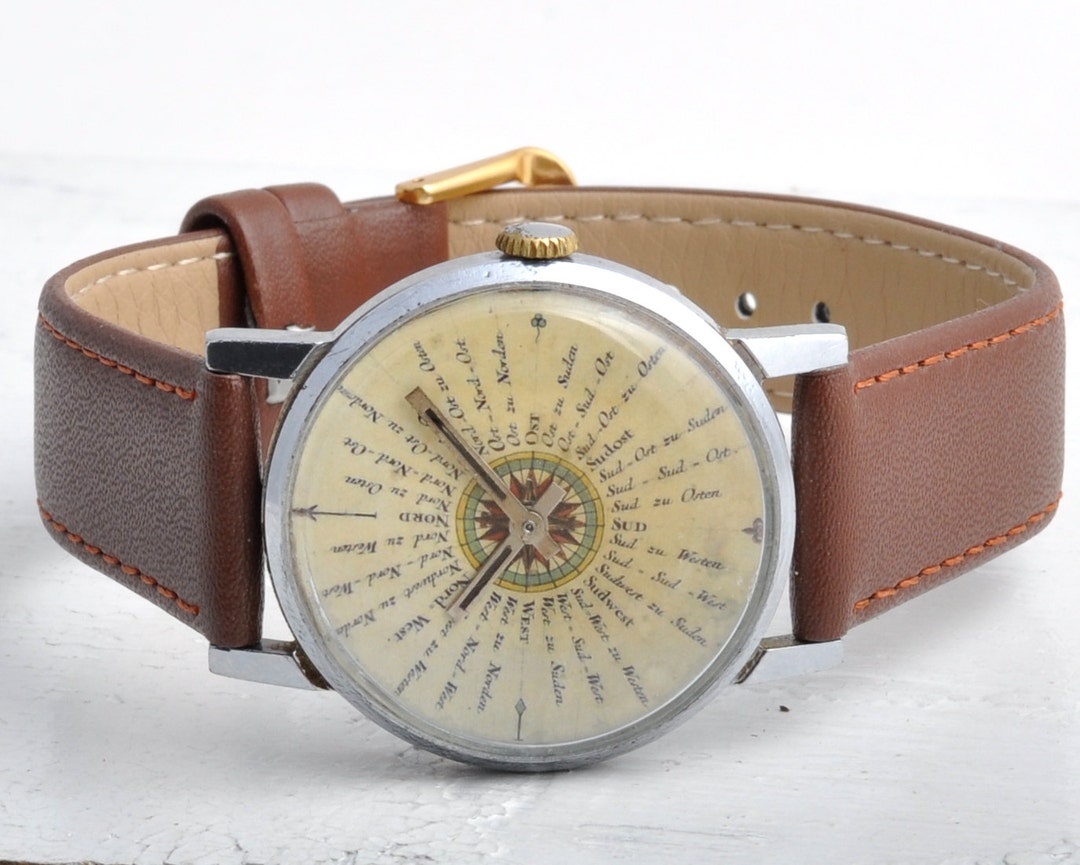Soviet Watch "pobeda", Ukraine Watch ,mens Watch, Vintage Compass - Etsy