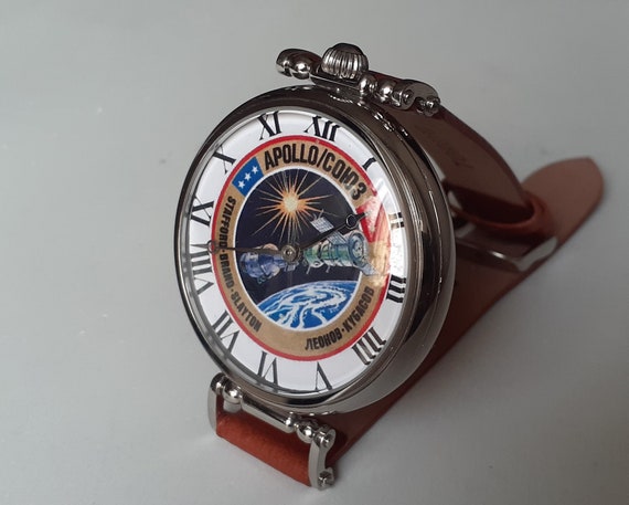 Soviet watch "Molnija"with dial - Soyuz-Apollo missio… - Gem