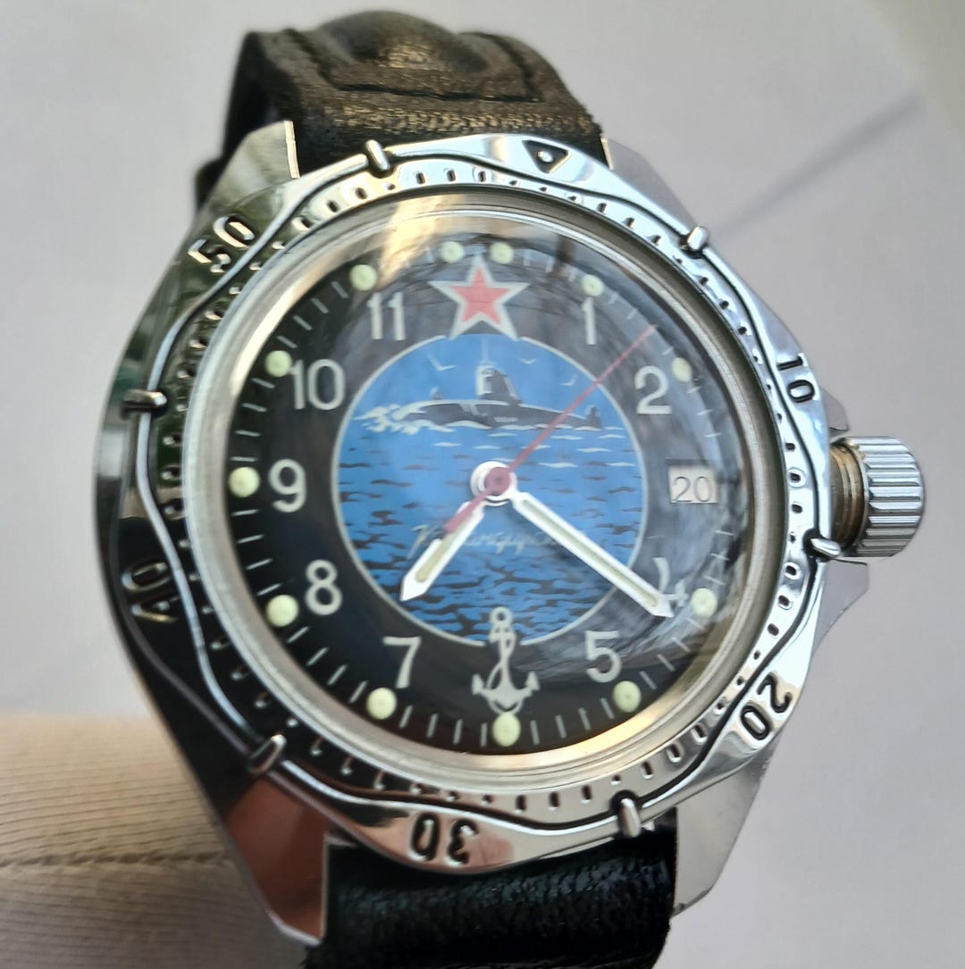 Submarine Watch "amphibian" "wostok", Soviet Watch , Men Watch ...