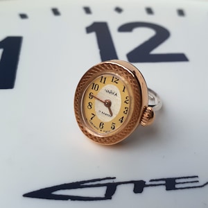 Ring Watch "chaika", Vintage Ring Watch ,soviet Watch, Ladies Watch ...