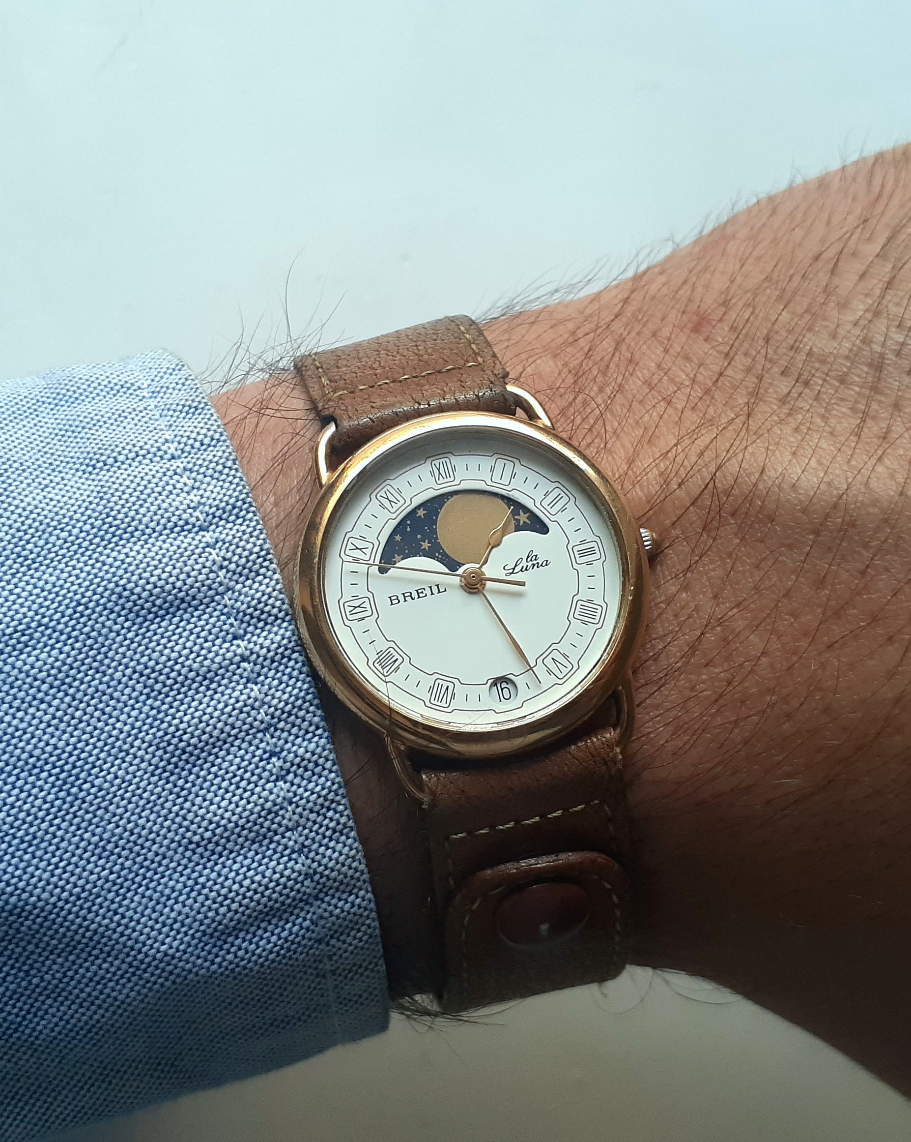 Swiss watch Breil La Luna watch Moon | Etsy