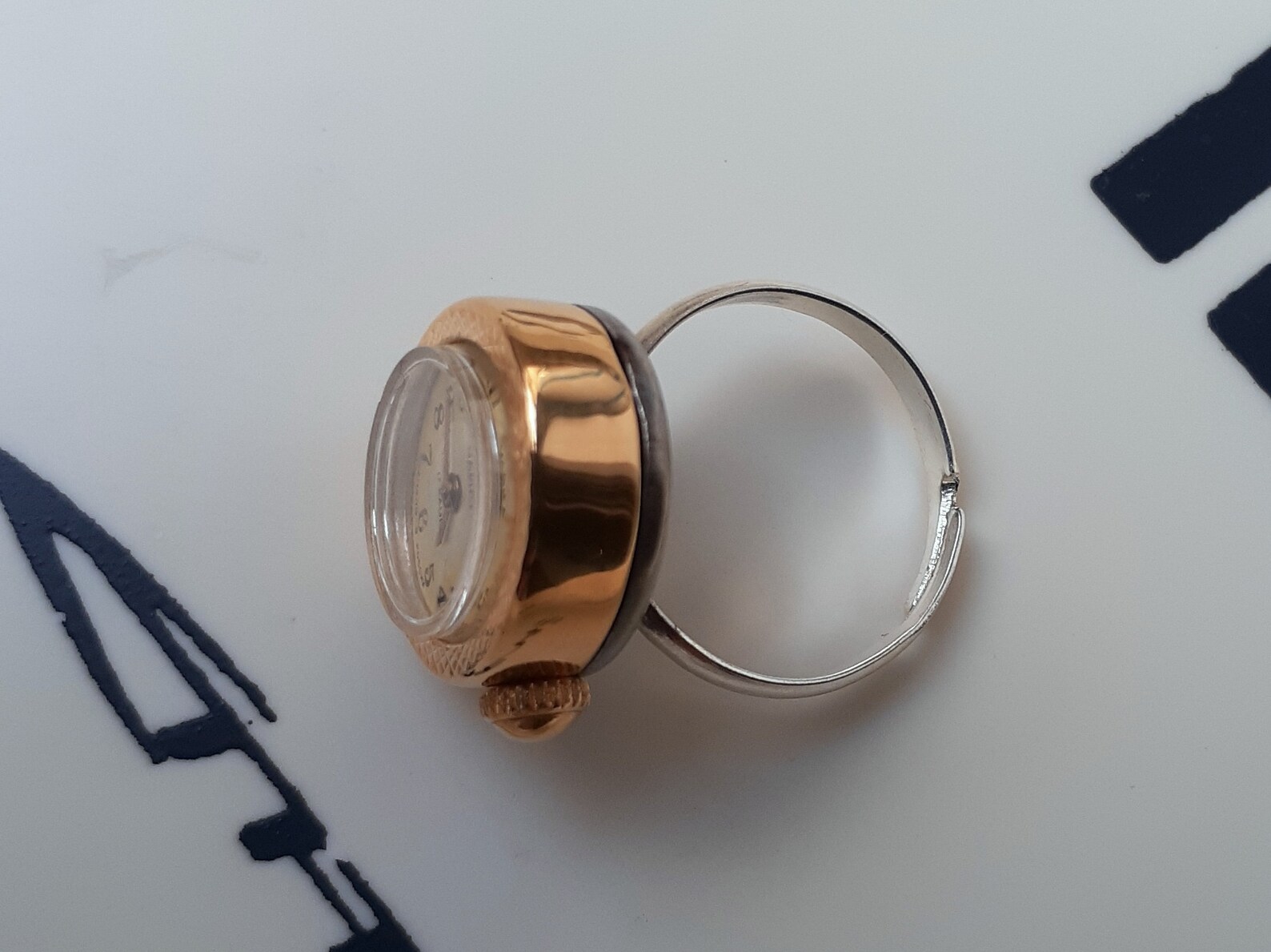 Ring Watch "chaika", Vintage Ring Watch ,soviet Watch, Ladies Watch ...