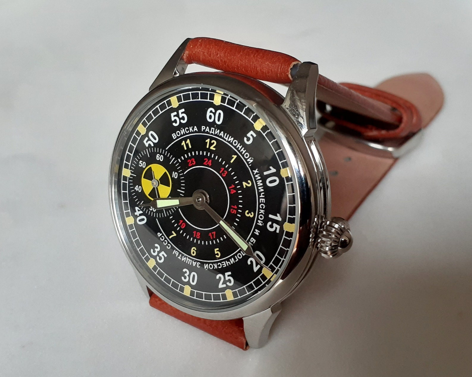 Soviet Watch "molnija"- "troops of Radiation, Chemical and Biological ...