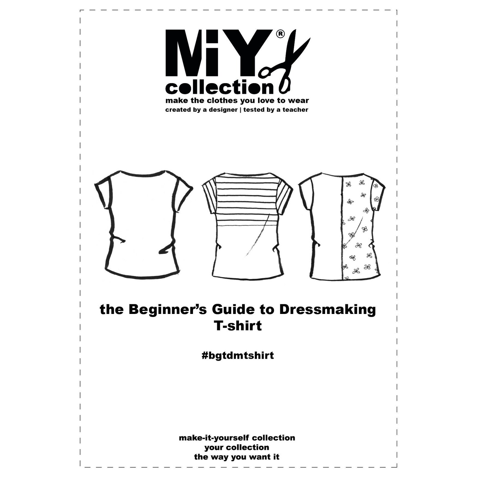 Beginner's Guide to Dressmaking T-shirt PDF Pattern - Etsy