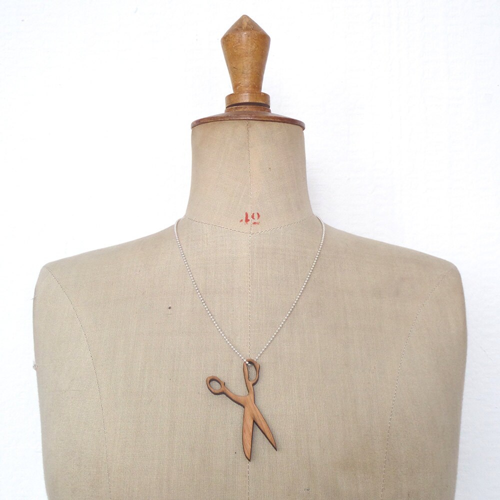 Scissor Pendant - Etsy