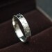 4mm Wheat Pattern Hand Engraved Ring Gold Engraved Ring Gold Band ...