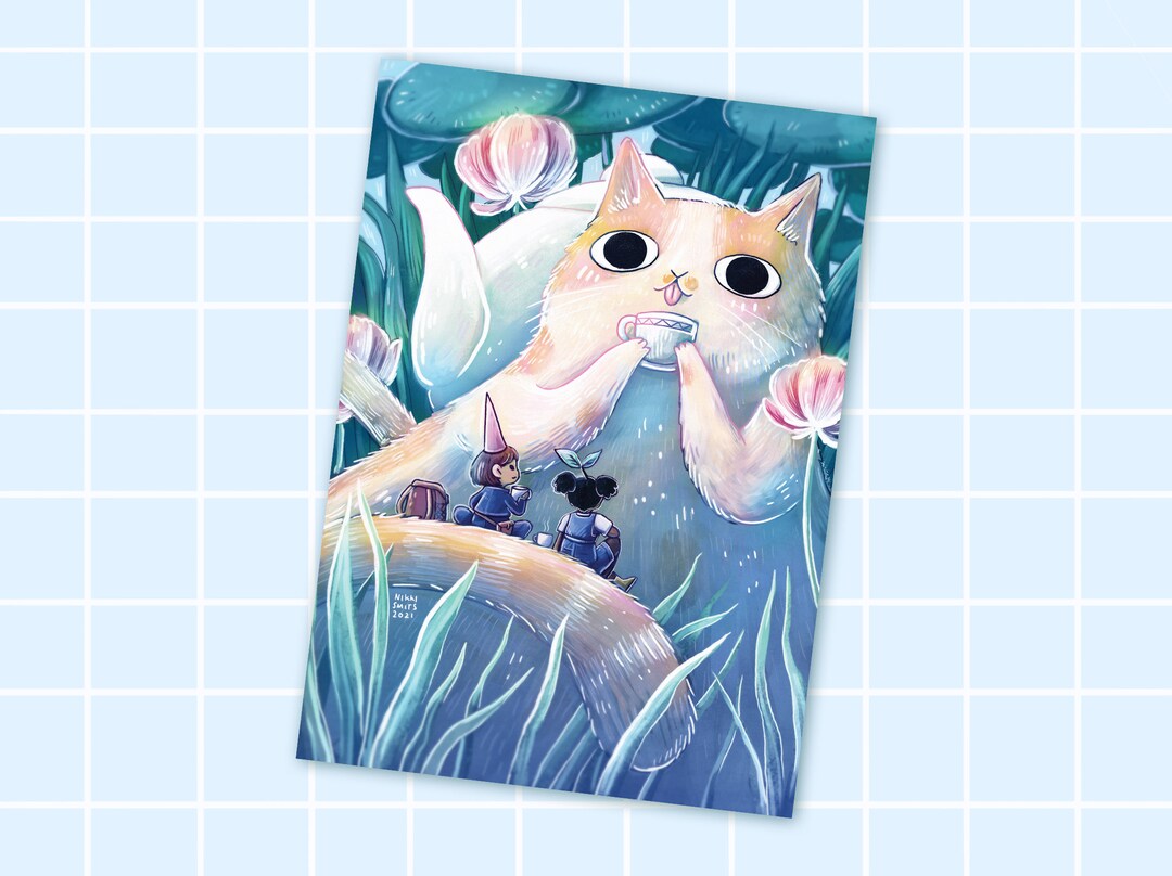 Giant Meow Print A5 - Etsy