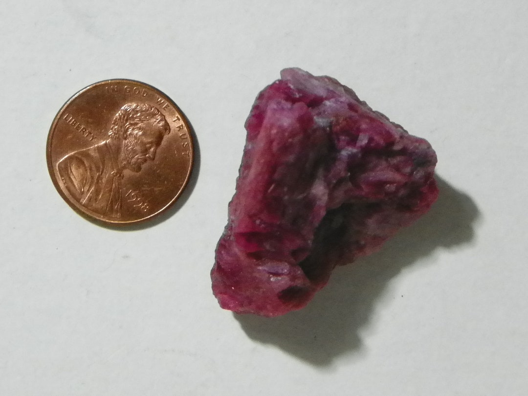 22 Grams Rhodonite Crystal Specimen Rough 26x31x17 MM Red Purple - Etsy ...