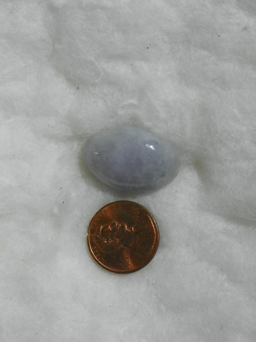 32.25 Carats Lavender Gray Burmese Jade Jadeite 17.10x26.03x7.40 MM ...