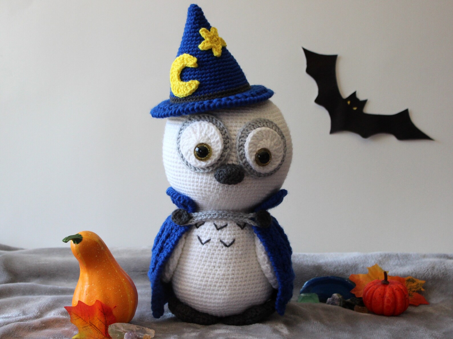 Crochet Pattern Marvin the Owl Wizard Amigurumi Snowy Owl - Etsy