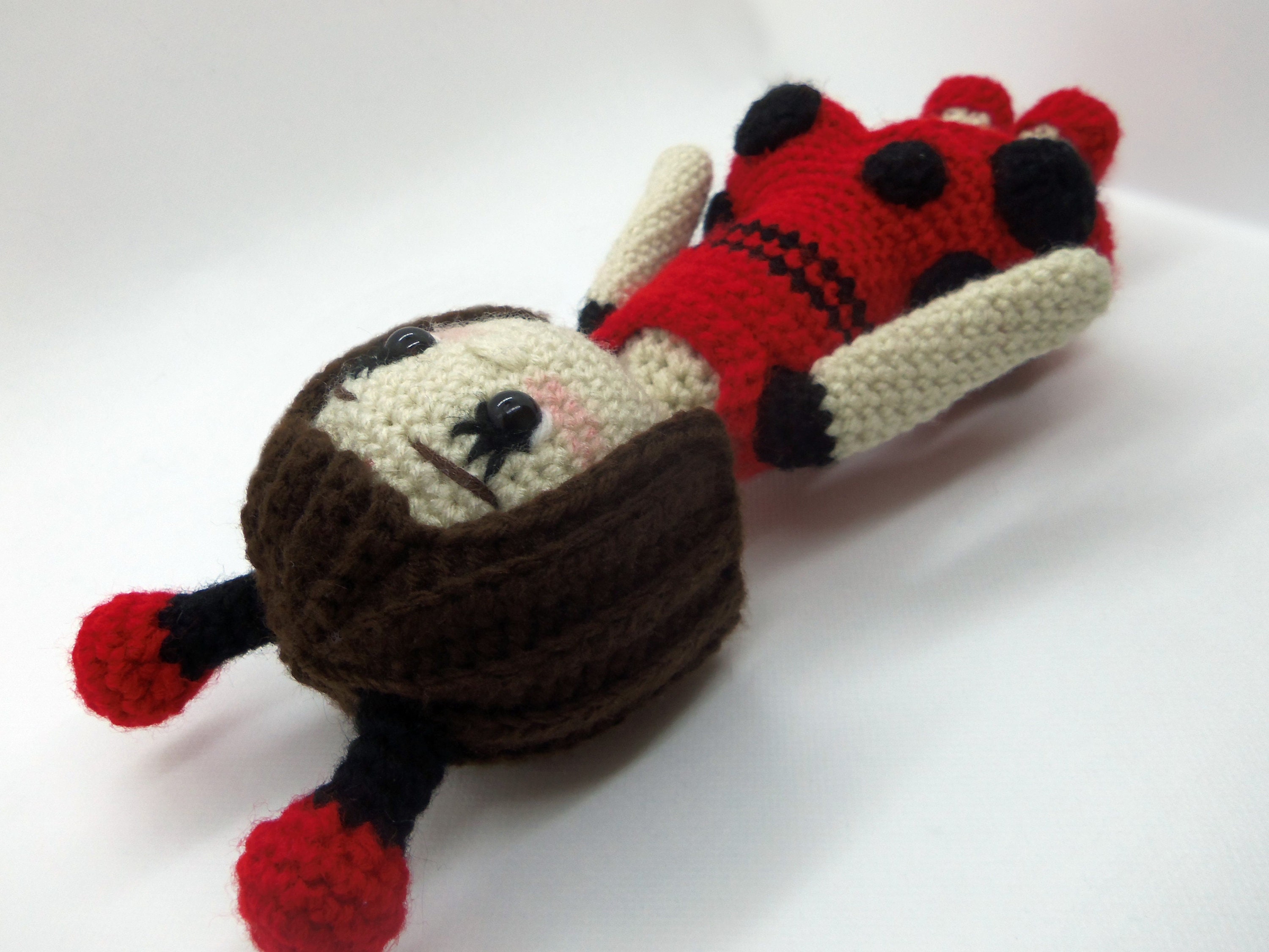 Crochet Pattern Ladybug Doll, Cute Amigurumi Doll Pattern, Kawaii ...