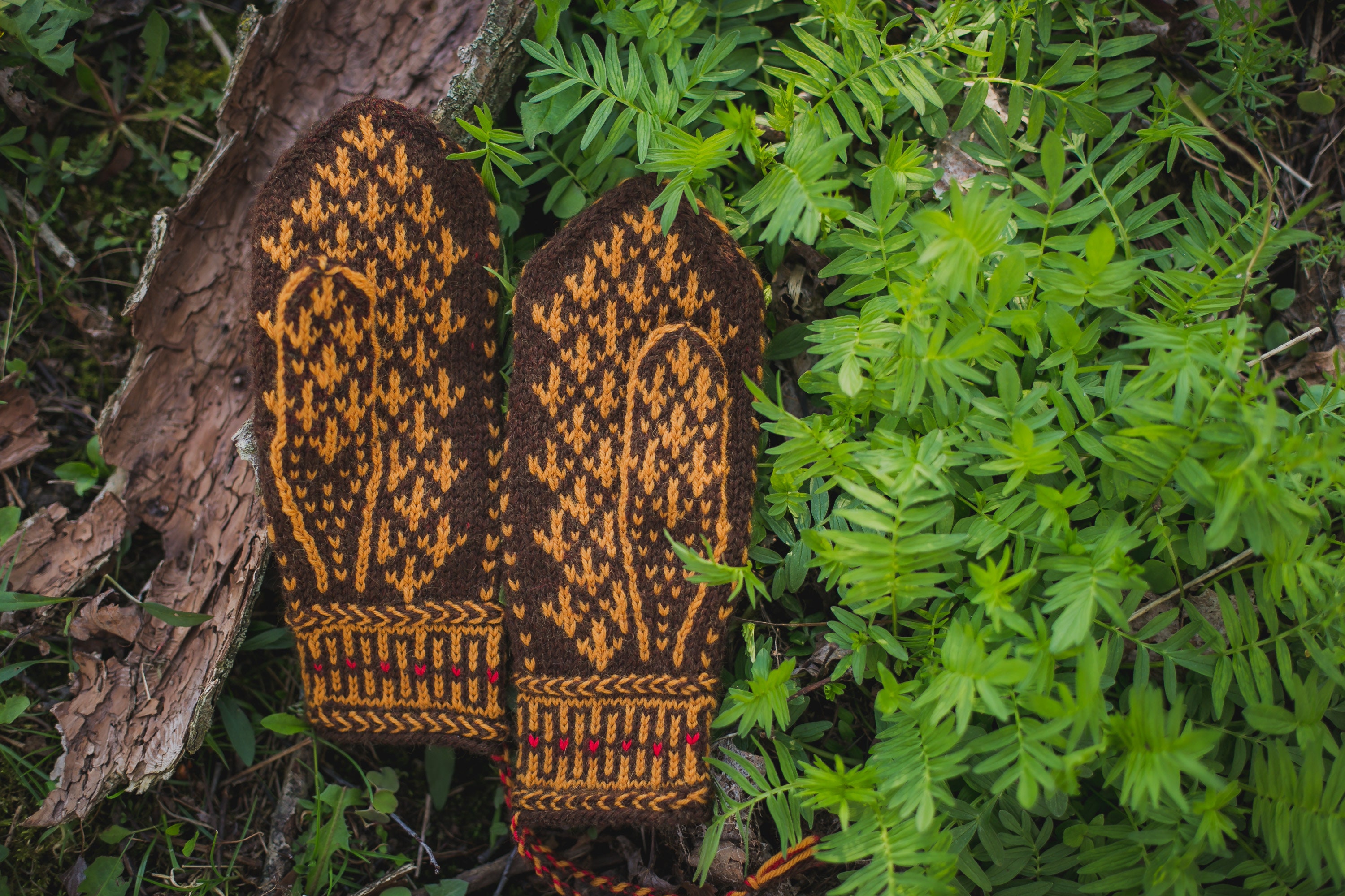 KNITTING PATTERN Little Red Hen Mittens Knit Mittens - Etsy
