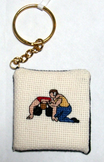 Cross Stitch Chart for Wrestling - Etsy