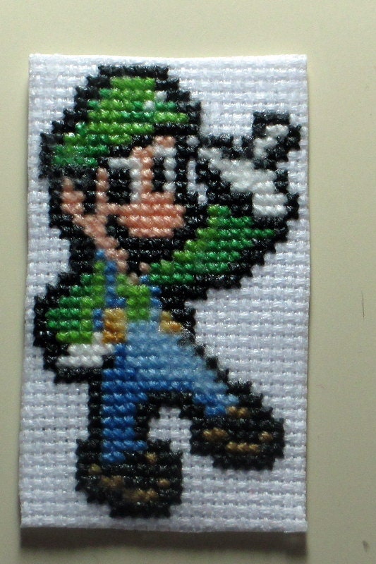 Cross Stitch Charts for Video Game Characters #5 - Etsy