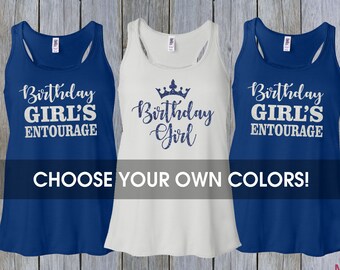Birthday girl tank | Etsy