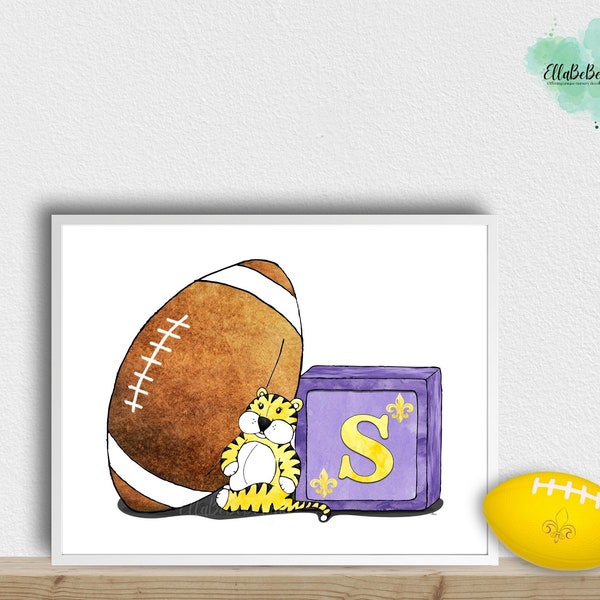 Lsu Baby - Etsy